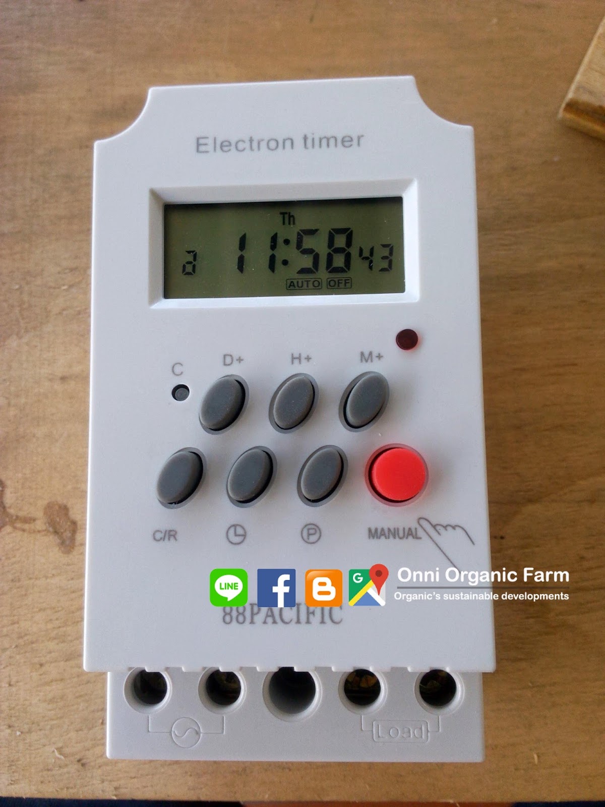DIY BY KASETAKORN : รีวิว Digital timer:Electron Timer,88Pacific