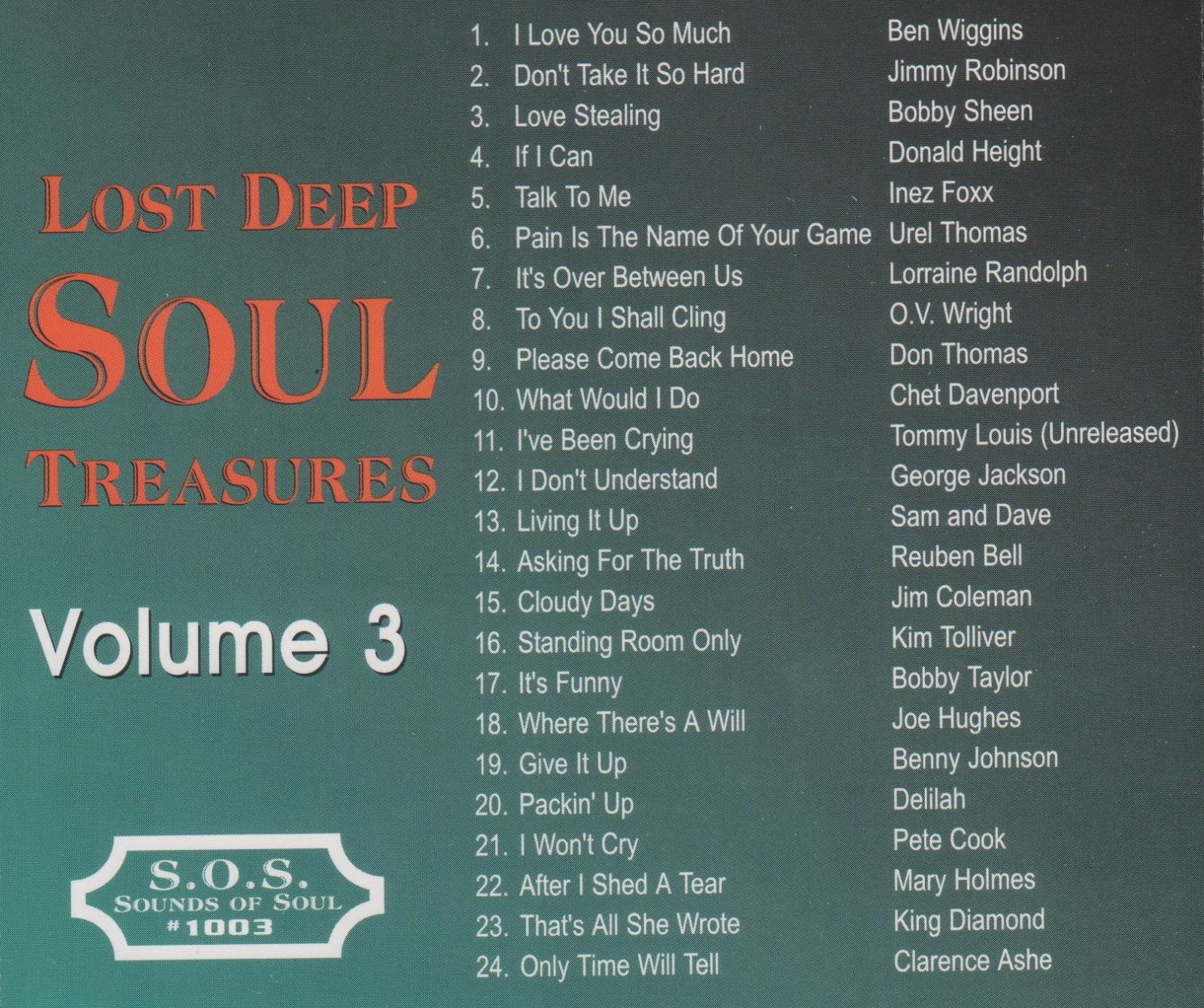 Doo Wop n Soul Oldies: Lost Deep Soul Treasures