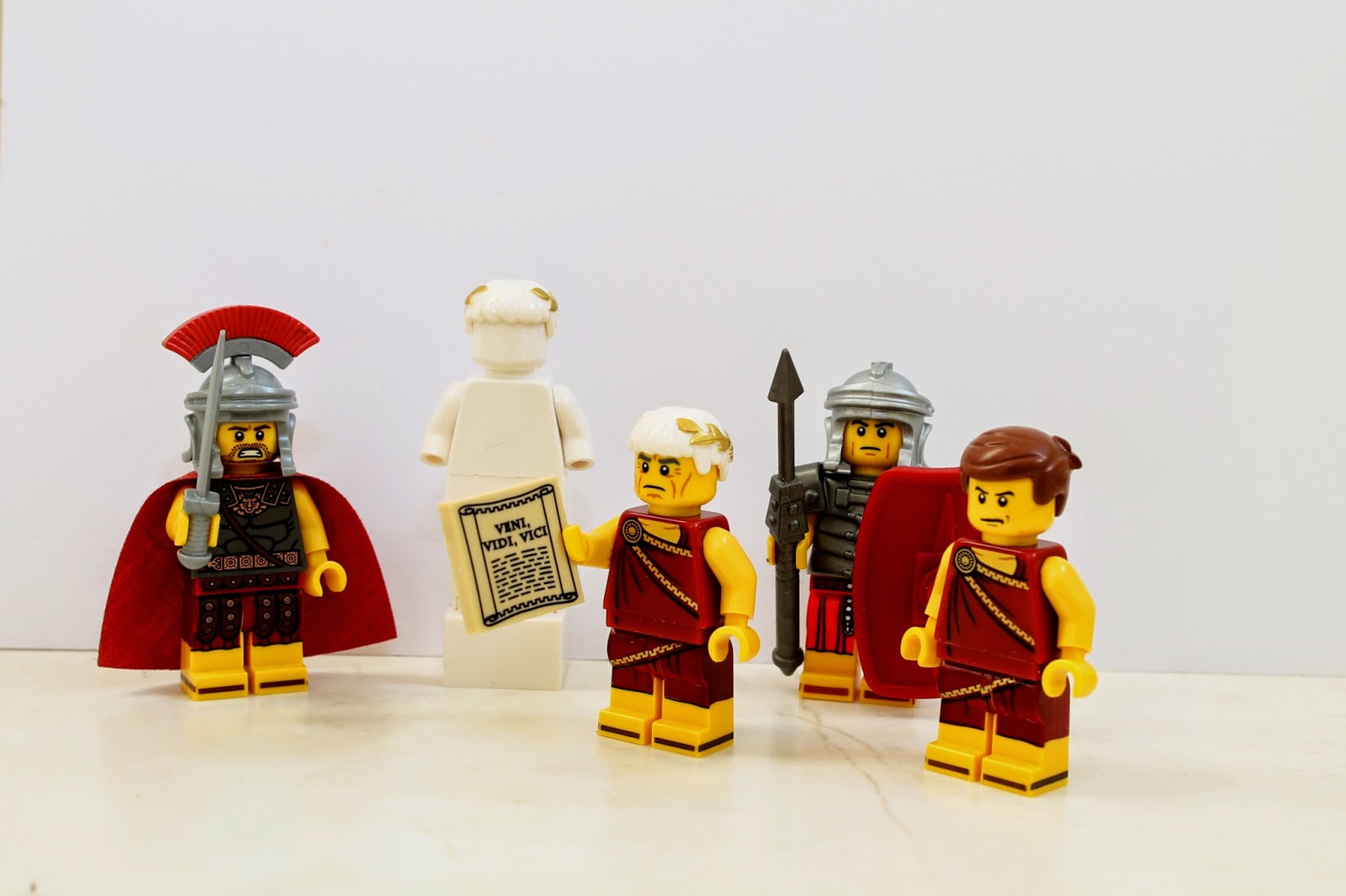 Lego Museums: Julius Caesar - "I Came, I Saw, I Conquered!"