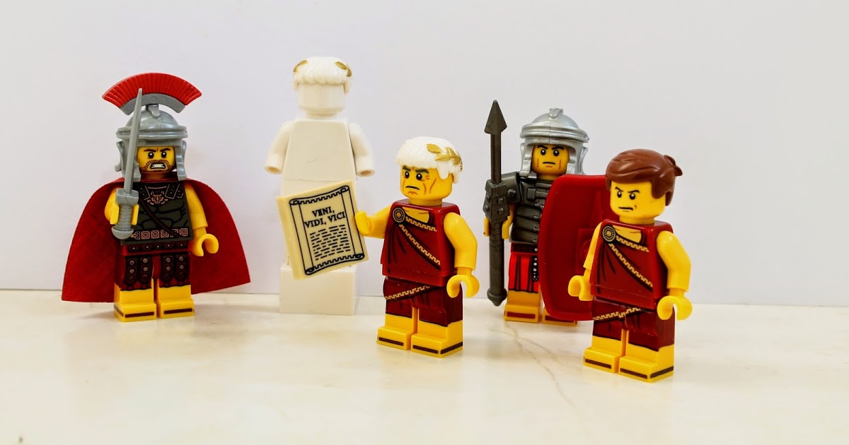 Lego Museums: Julius Caesar - "I Came, I Saw, I Conquered!"