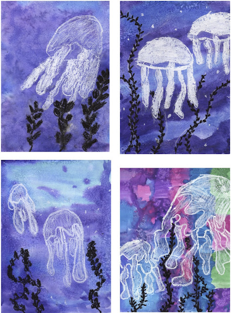The Rolling Artroom: Jellyfish (1st-3rd Grade)
