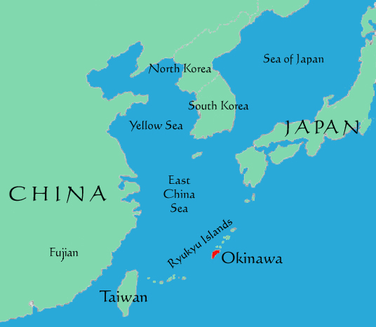 Okinawa Japan Map Map Of Japan With Okinawa World Maps United States ...