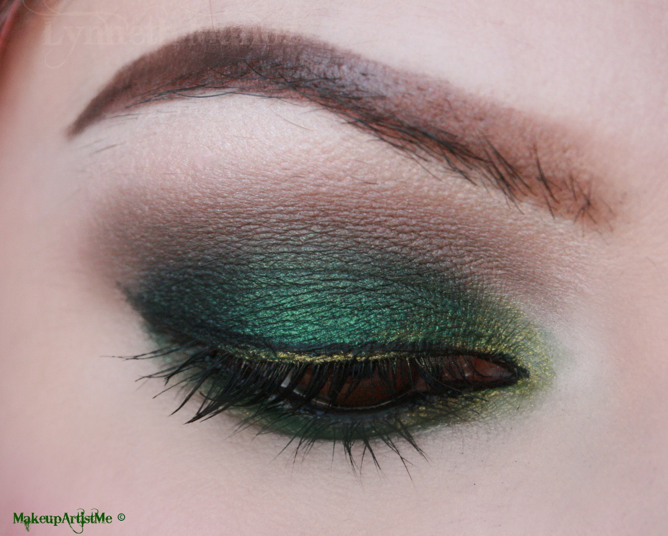 "Emerald Smoke" Makeup tutorial