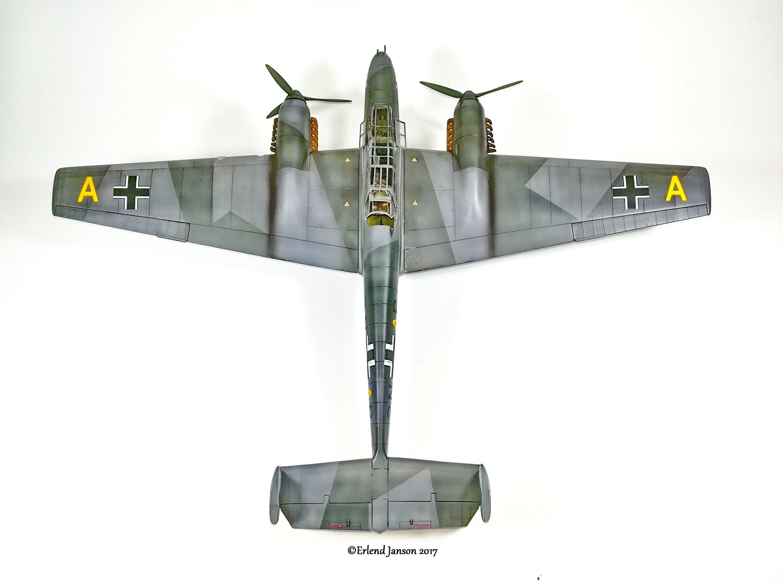 ernimodels: Messerschmitt Bf 110C Zerstörer 6./ZG76 (2N + AP) Urban ...