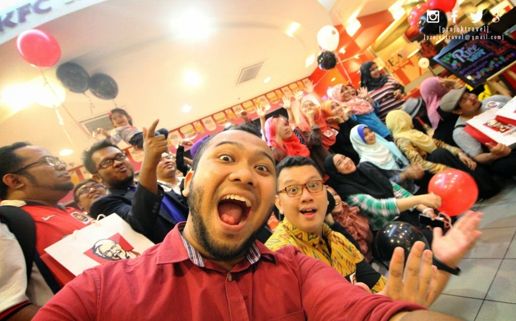 MENU BARU KFC ZINGER RICE WRAP | BLOGGER PARTY