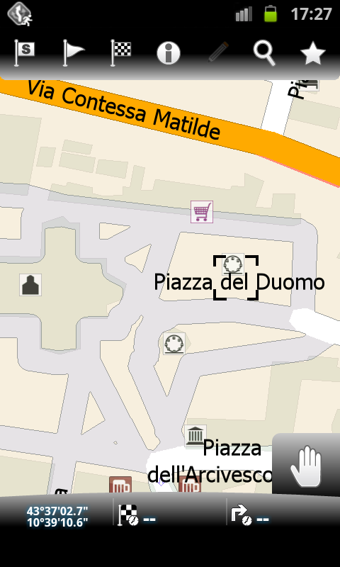 ecomondo: Guida all'utilizzo di MapFactor free per Android