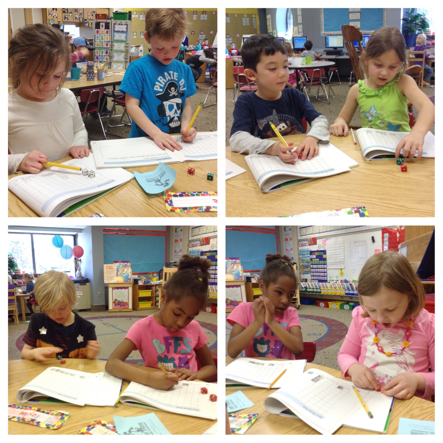 Kindergarten with Mrs. Trammell: Roll, Count, Add, and Graph