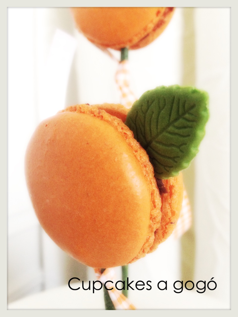 DOS RECETAS DE ORANGE CURD Y MACARONS RELLENOS DE GANACHE,NARANJA Y ...