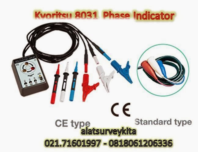 TOKO ALAT SURVEY DAN TEST INSTRUMENT: Kyoritsu 8031 Phase Indicator