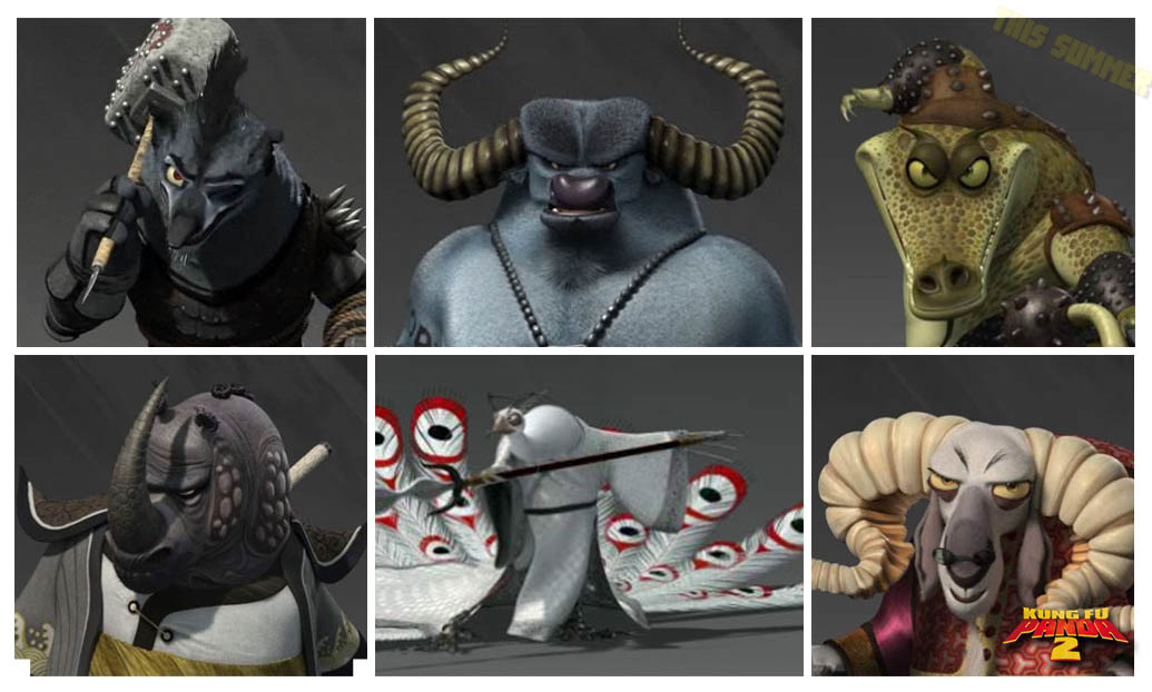 THIS SUMMER: Inilah 6 Foto Karakter Baru di 'Kung Fu Panda 2'