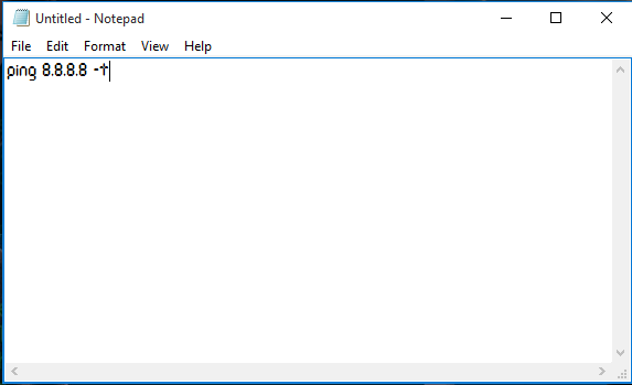 Cara Membuat Ping CMD Otomatis Menggunakan Notepad | PrijayaBlog