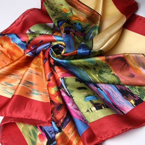 Esarfe pentru femei si fete din matase naturala