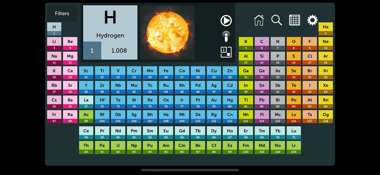 Periodic Table by RSC