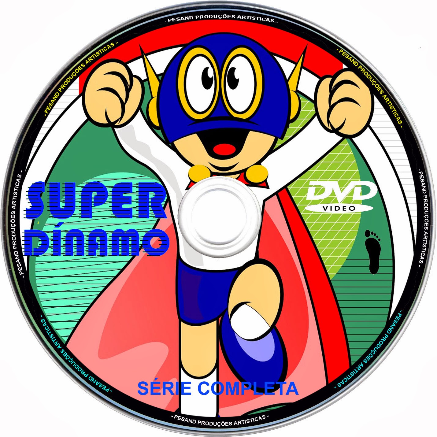 CAPAS EM SÉRIE: CAPAS DVD SUPER DINAMO