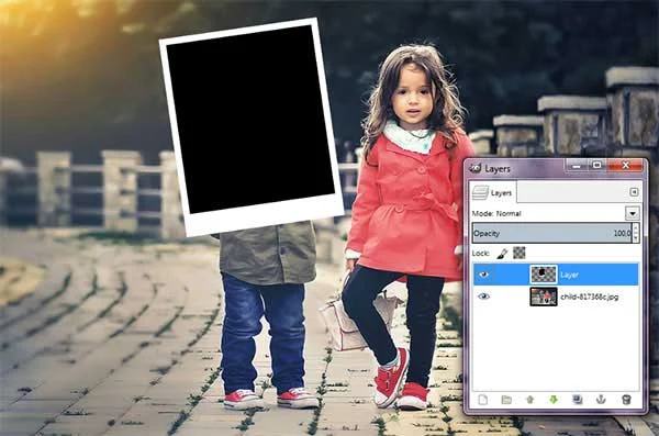 PhotoEffect: Turn A Photo Into A Collage Of Polaroids In GIMP