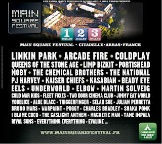 Main Square Festival - Arras France Line-up Revealed - Backstage Pass
