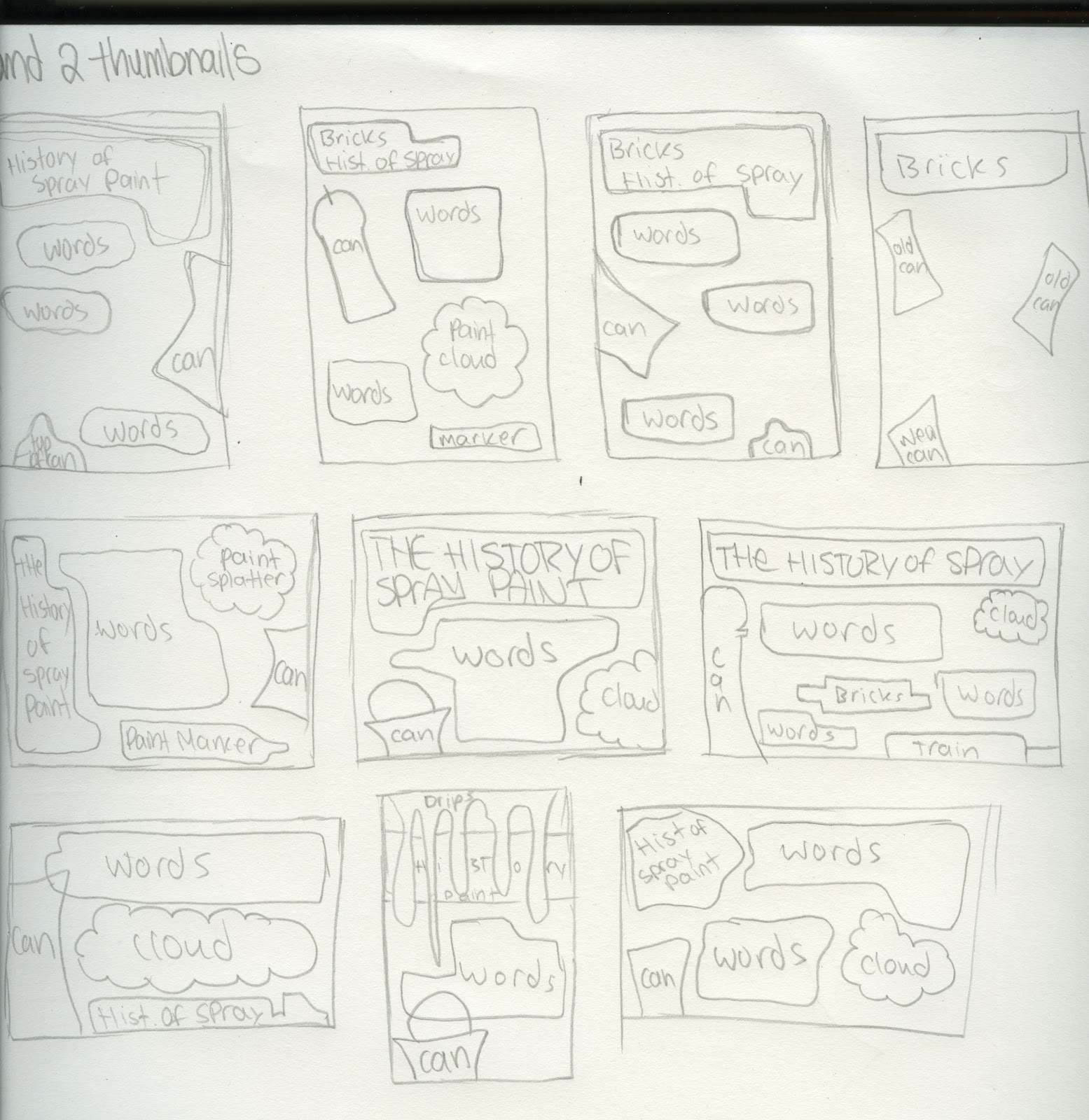 Lindsey: History Poster Thumbnails Round 2