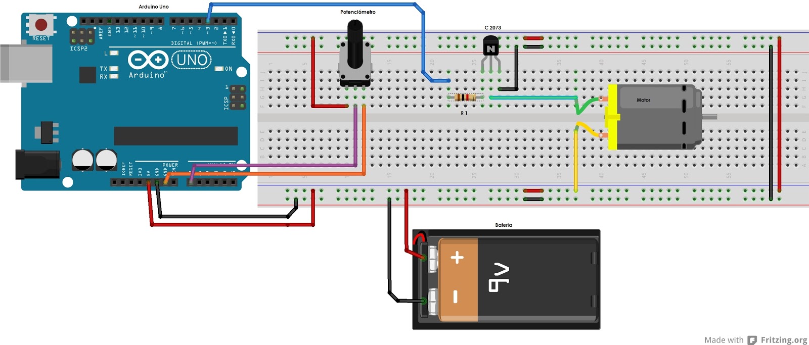 Hola!: CONEXIÓN DE MOTOR REDUCTOR Y PUENTE H.