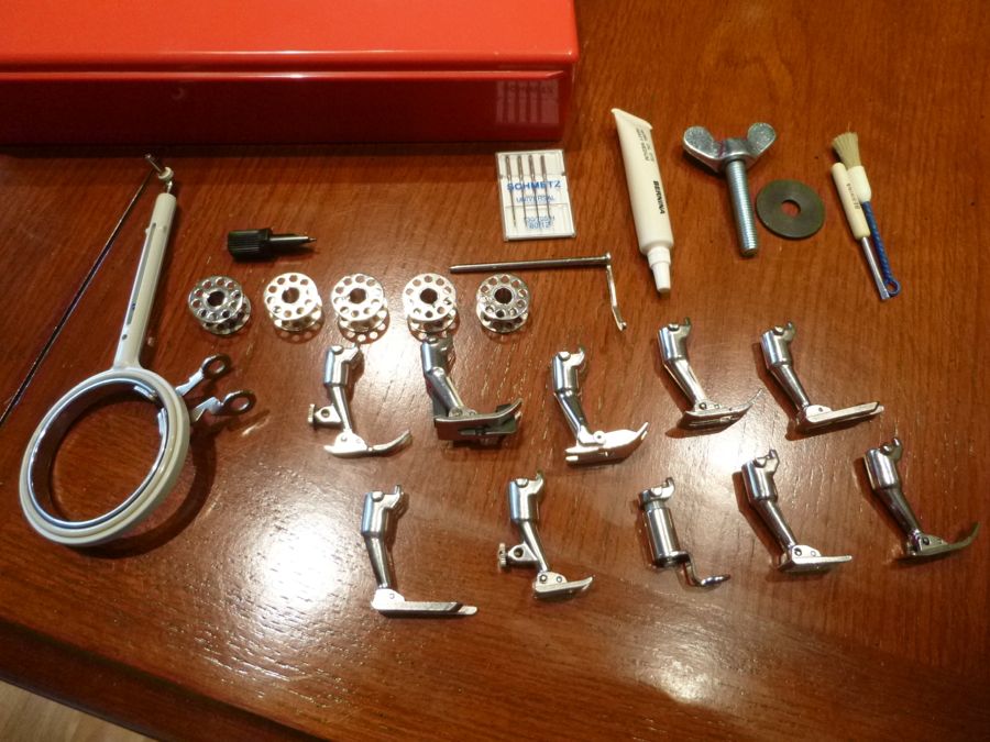 Tempted Threads: Vintage Bernina 830 Record Sewing Machine - Restored