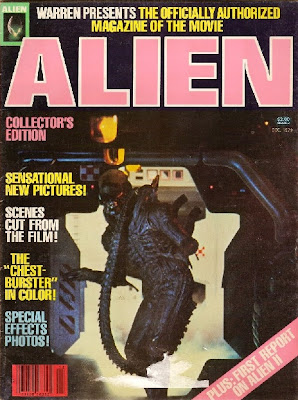 BLACK HOLE REVIEWS: ALIEN merchandise and publicity from 1979