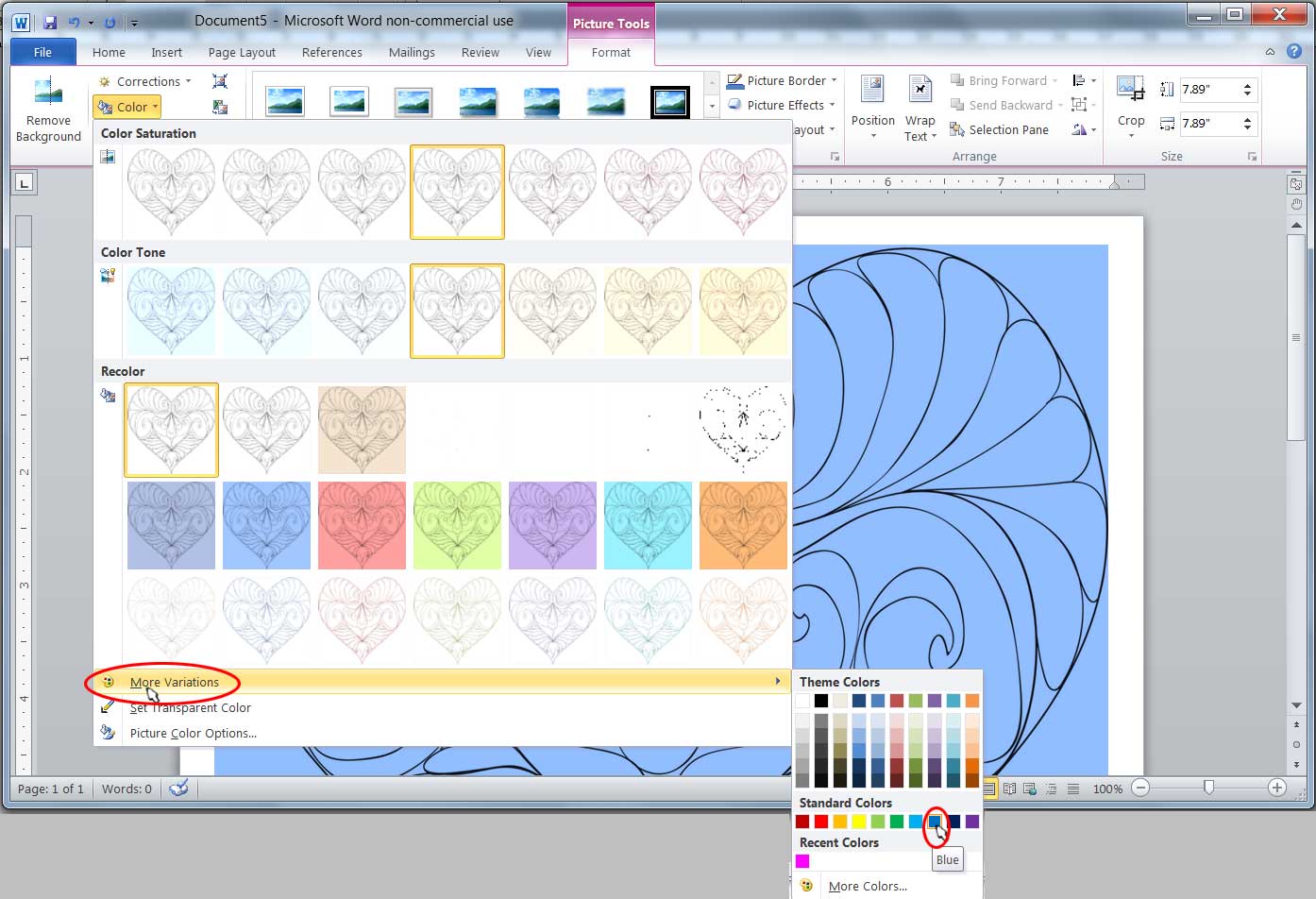 Spectacular Printable: Coloring of Digital Stamps - Tutorial