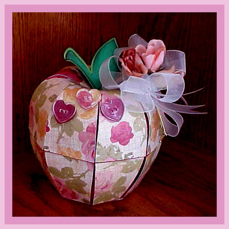 Paper Craft Creations: Miss Baker's Class Apple Box