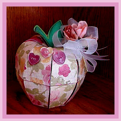 Paper Craft Creations: Miss Baker's Class Apple Box