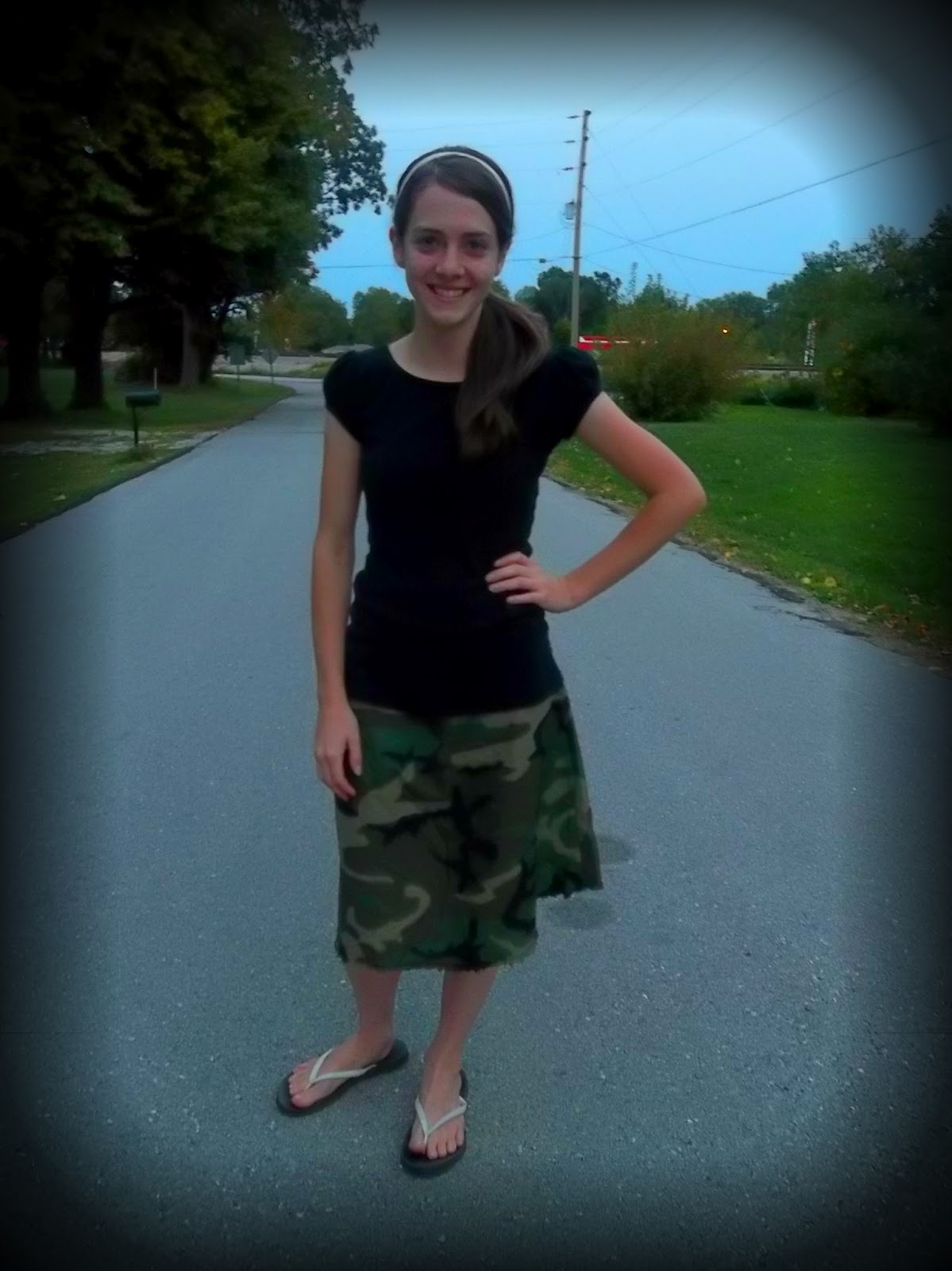 Two Blessed Damsels: Skirt Callenge- Day 26