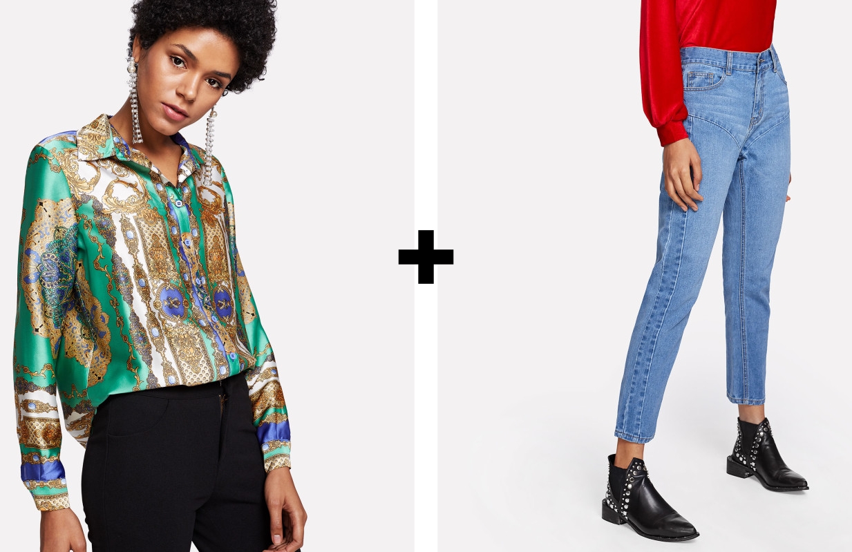 Secret Garden: Spring wish, outfits with SheIn