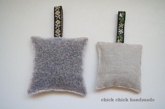 chick chick sewing: Hanging sachets and more
