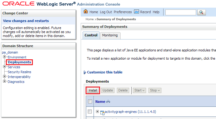 Sathya's Tech Notes: WebLogic Application Deployment & Shared Library