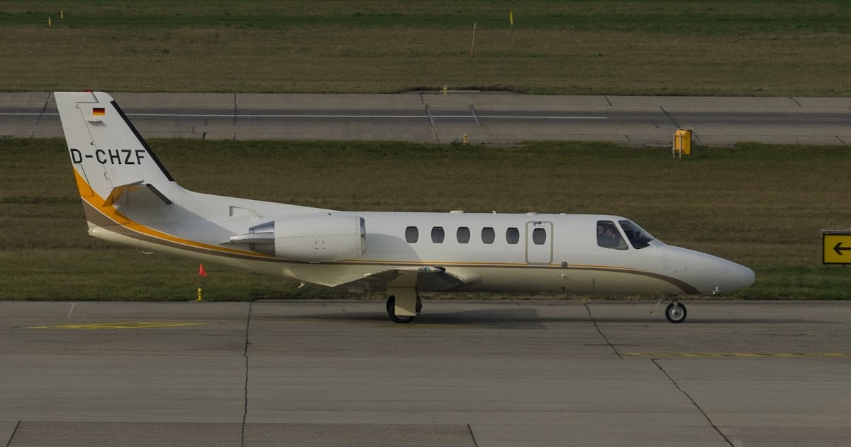 FLUGZEUGE Privatjets etc: D-CHZF Cessna 550 Citation Bravo C55B > FFD