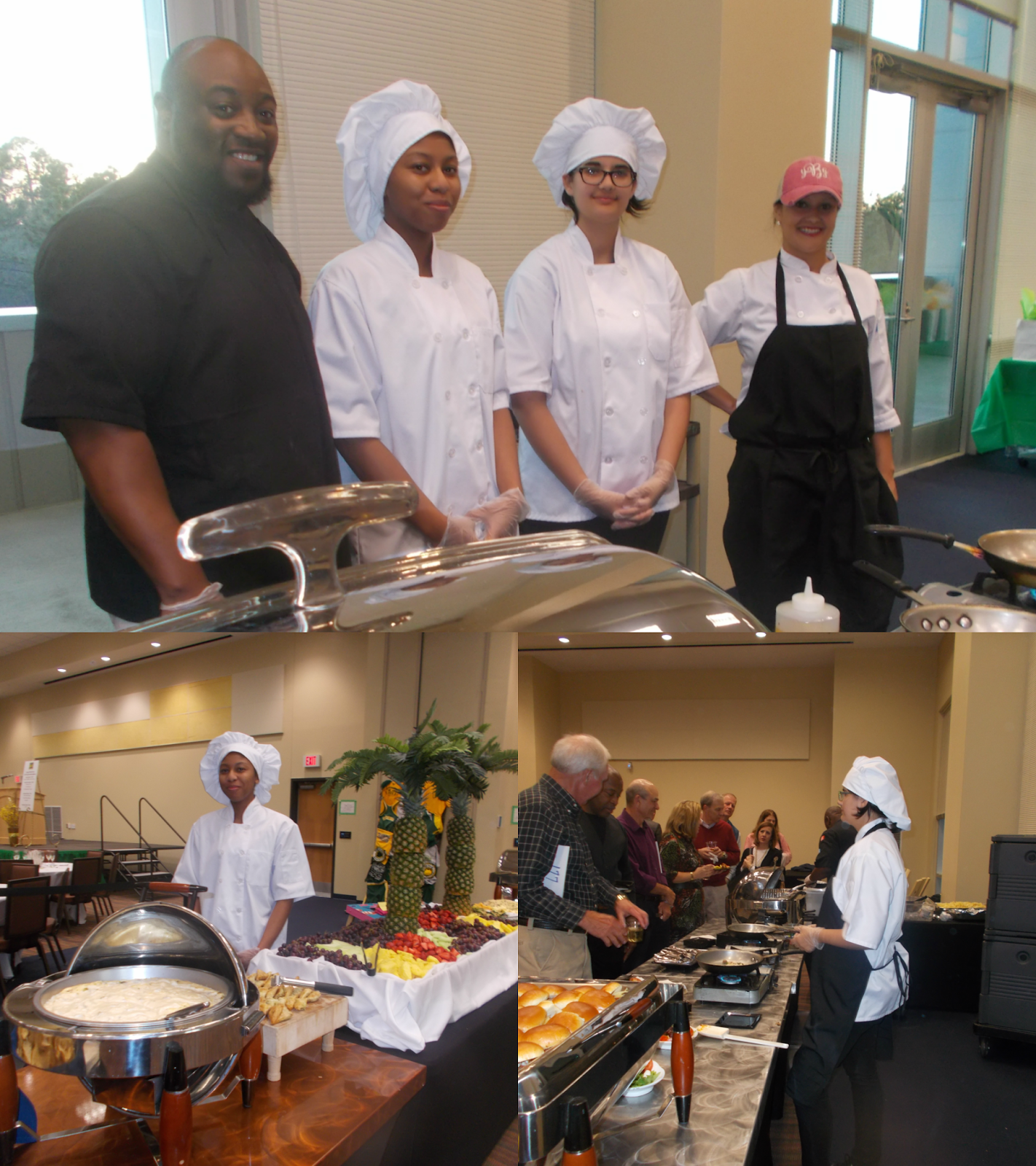 Viking Update: SVHS Culinary Arts Students Serving at SVEF Dinner/Auction