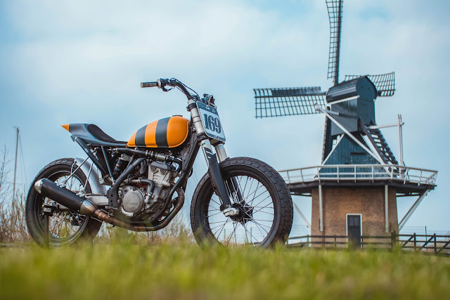 KTM Flattrack bike - RocketGarage - Cafe Racer Magazine