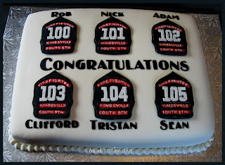 Amanda's Custom Cakes: Fire Department Cake