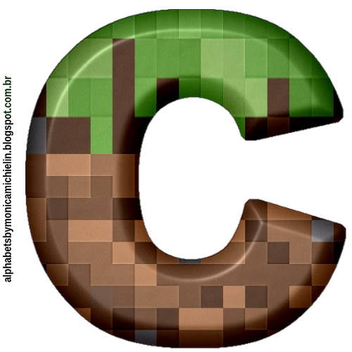 Monica Michielin Alphabets: MINECRAFT ALPHABET LETTER PNG , #minecraft ...