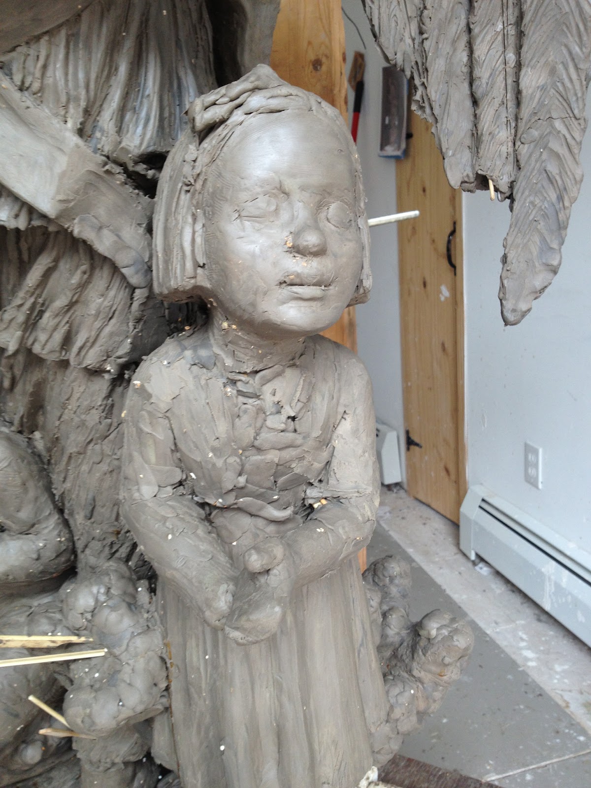 Internship with artist Anthony Visco Spring 2013