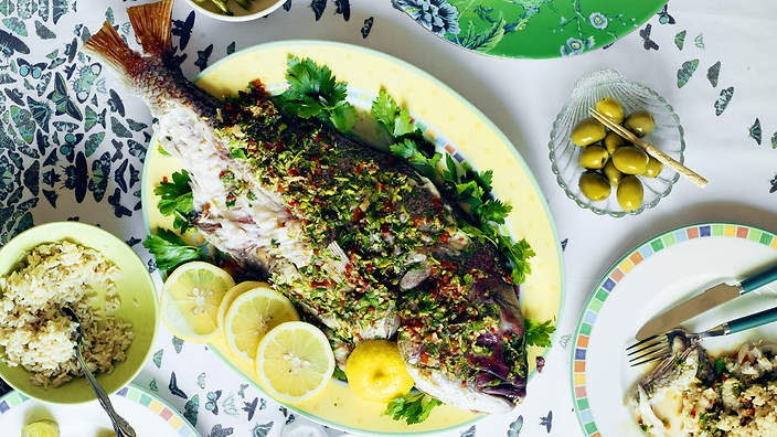 Spiced fish (samke harra) recipe | Lebanese Food