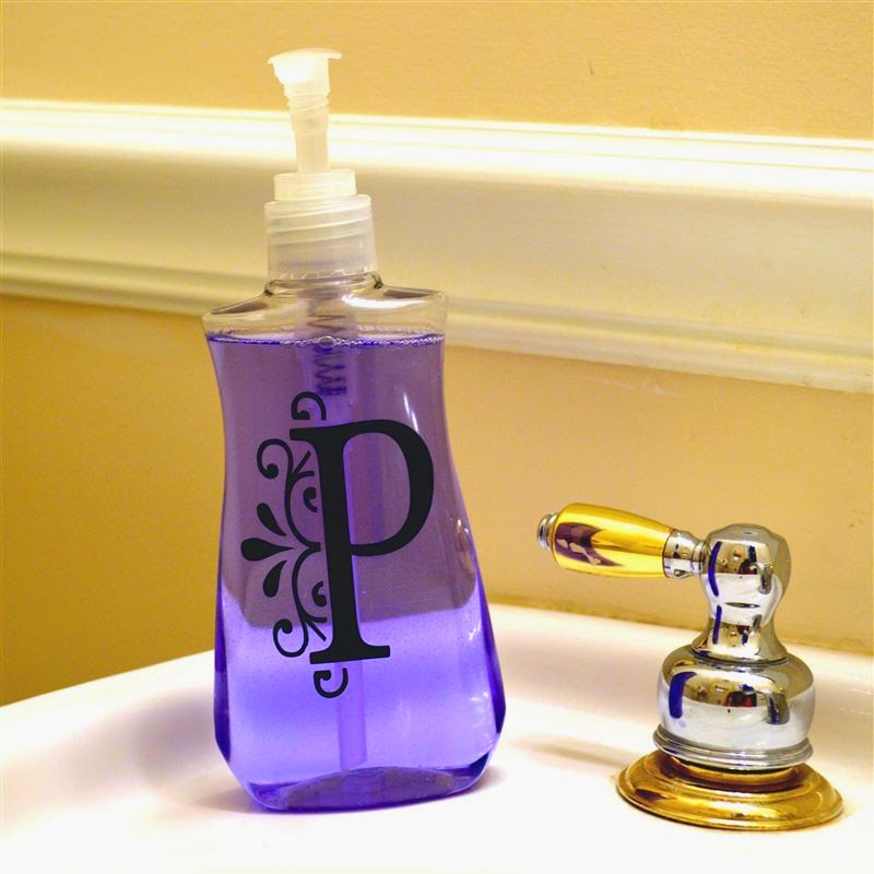 Capadia Designs: Custom Soap Dispensers with Monograms