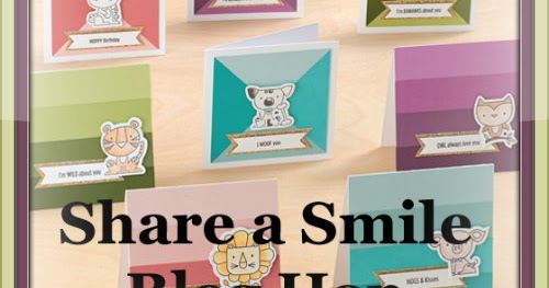 Krista's Crafty Corner: Share a Smile - Blog Hop