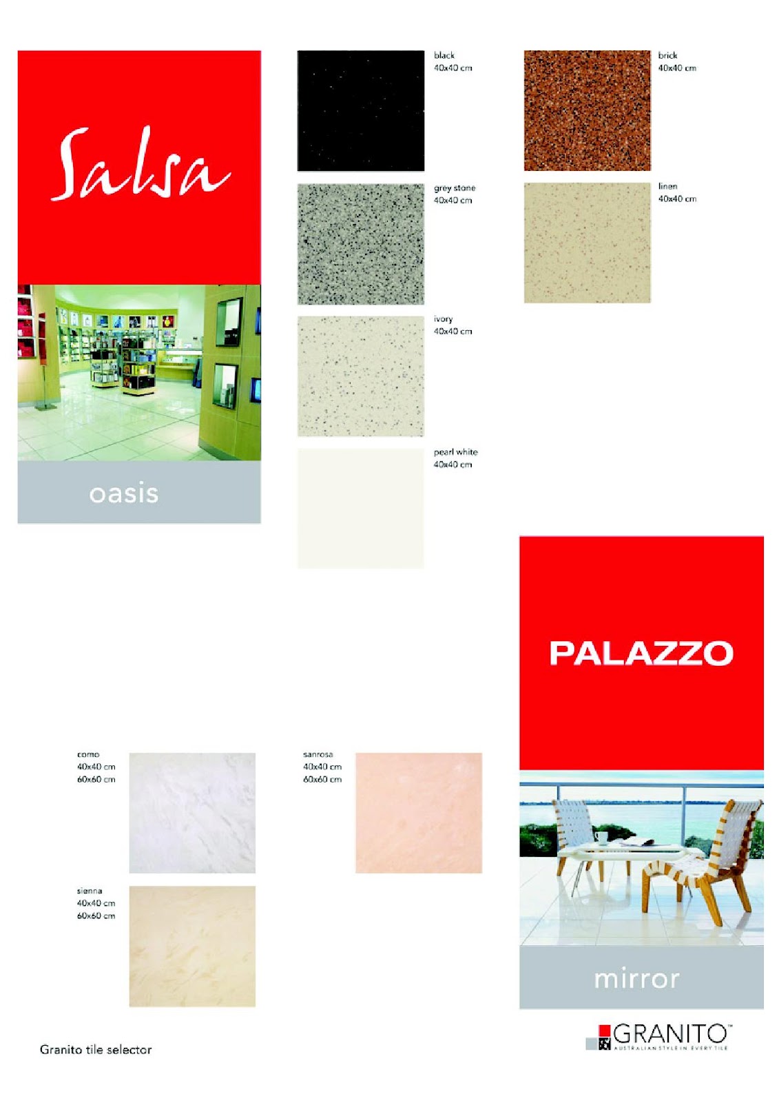 Homogenous Tile : GRANITO - [Suplier-Material] Pemasuk Material Bangunan