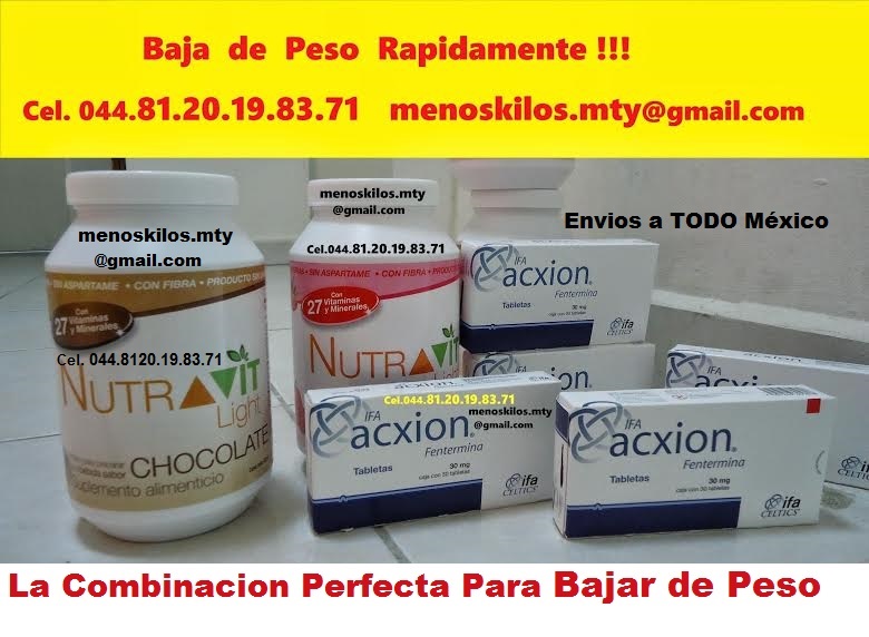 Remuvik Adelgaza Mty: NutraVit Plus Baja de Peso Nutravit Light