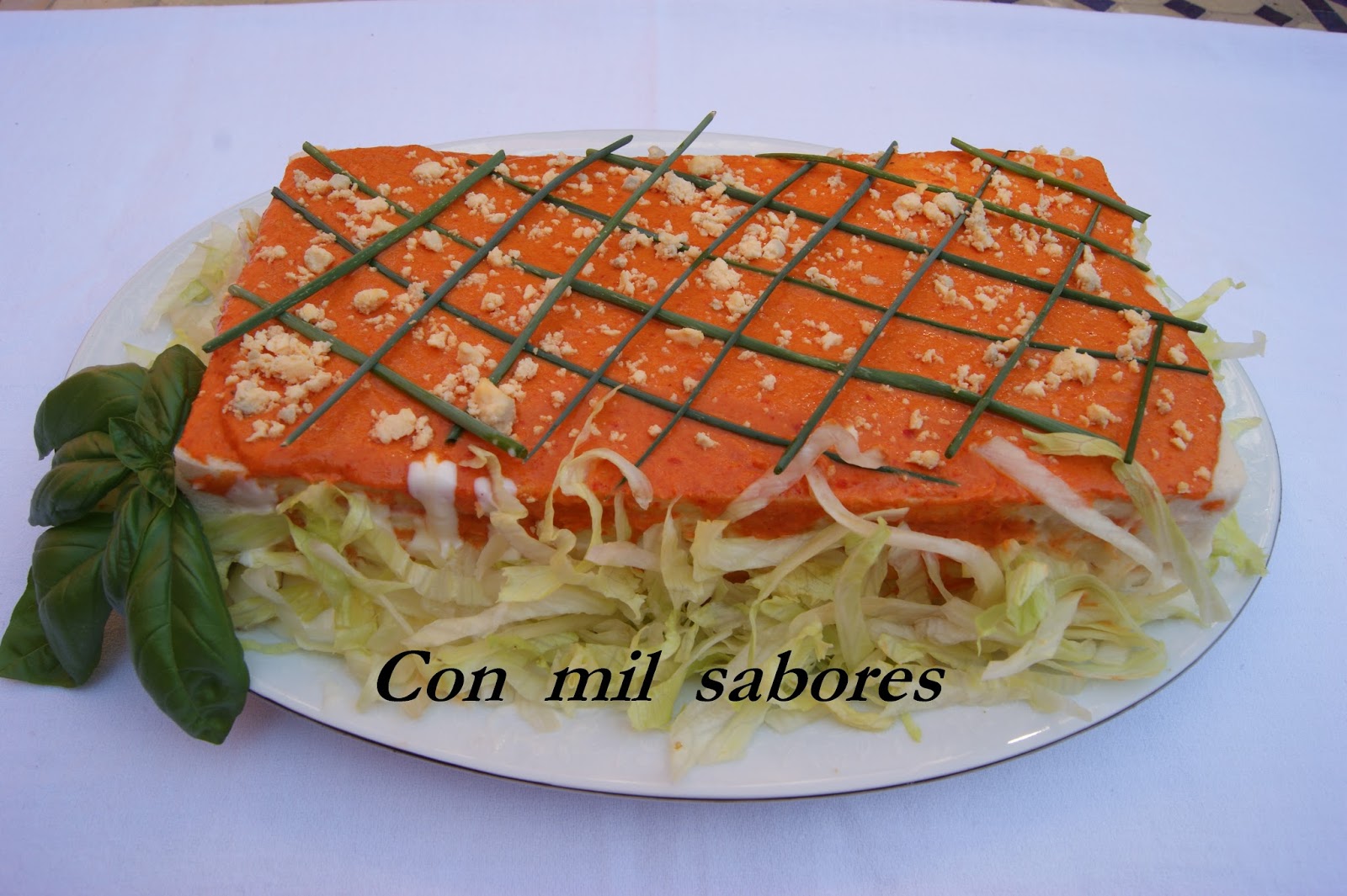 Con mil sabores: PASTEL VEGETAL ESPECIAL