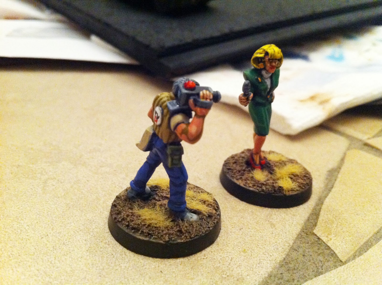 Fawcett Avenue Conscripts: 28mm Near Future Media Crew
