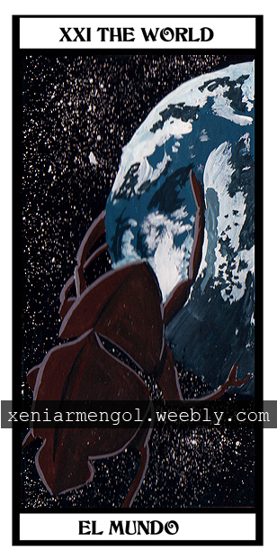 Ilustraciones: Tarot.- El mundo