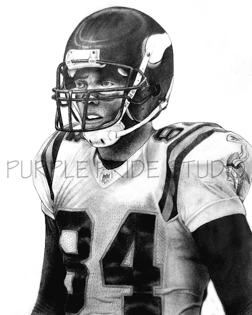 Purple Pride Studio: NFL Drawings