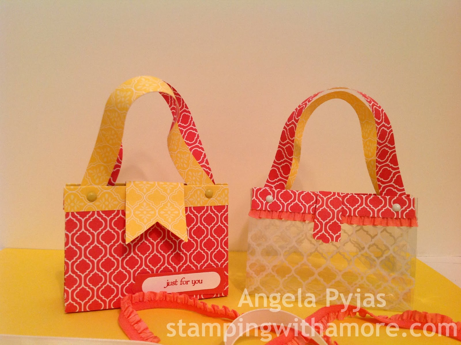 Stampingwithamore: Sweet Treat Purses
