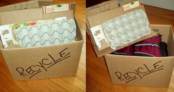 Fake "Recycling" Box Conceals Valuables |unpressable buttons
