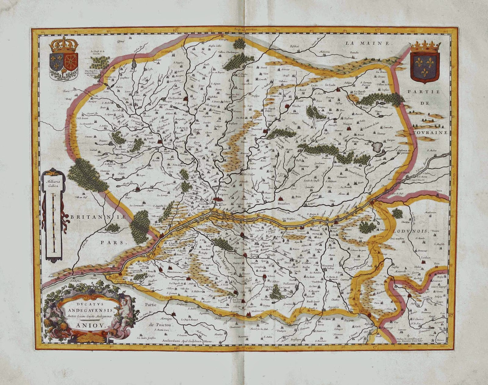 Constitutions of Clarendon: Map of Anjou