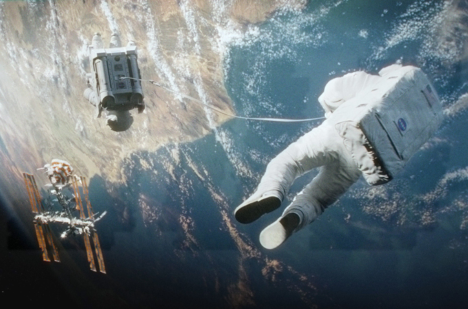 SCREEN ON SCREEN: 10 YEARS AT THE MOVIES: BEST 3D - GRAVITY